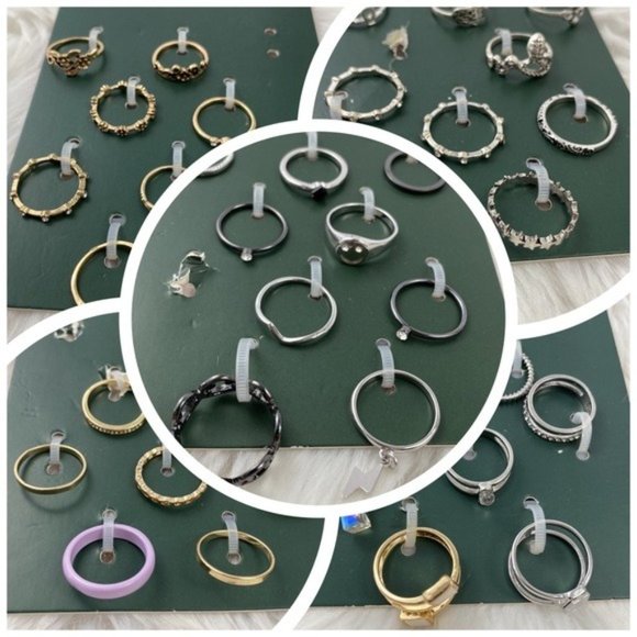 wild fable | Jewelry | 8 Mystery Ring Box 32 Rings Wild Fable Assorted ...